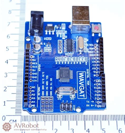 Плата Arduino Wavgat Uno R3 копия Ардуино Uno R3 на базе