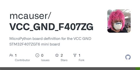 GitHub Mcauser VCC GND F407ZG MicroPython Board Definition For The VCC GND STM32F407ZGT6 Mini