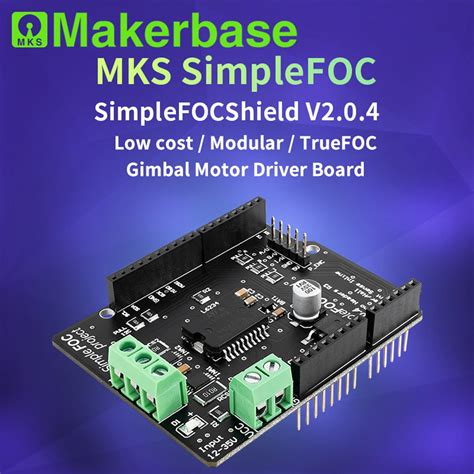 Makerbase Simplefoc Shield V2 0 4 Foc Bldc Motor Controller Board