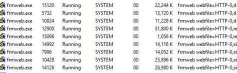 Batch File Command Line Output Still Remains As Null Using Wmic But Displays In Taskmgr Gui