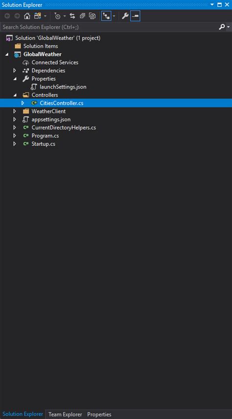 Angular 7和 Net Core 22——全球天气（第2部分） Csdn博客