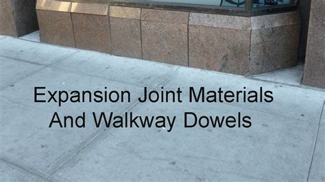 How To Put Expansion Joints In A Sidewalk At Darlene Gilbert Blog
