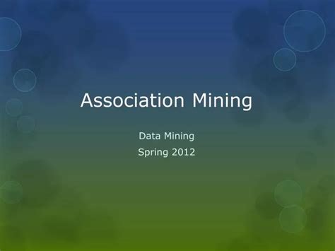 Ppt Association Mining Powerpoint Presentation Free Download Id6567877