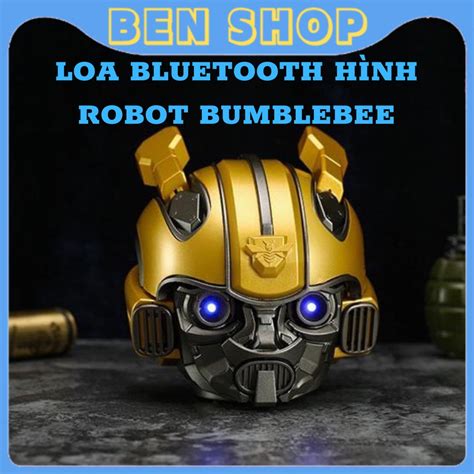 Loa Bluetooth Nghe Nhạc Siêu Chất Ngầu Hình Robot Bumblebee Âm Thanh Chất Lượng Bảo Hành 6