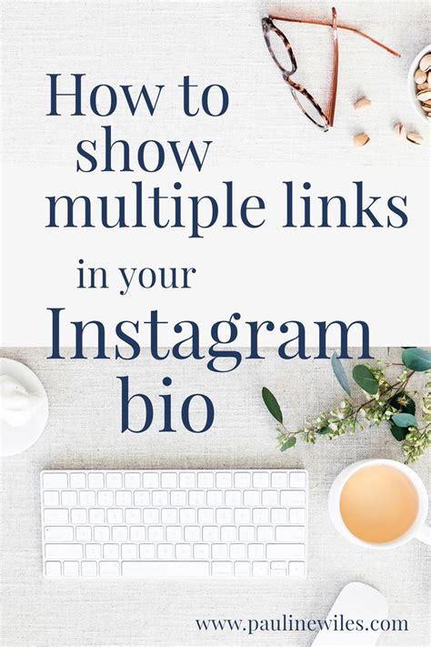 How to Show Multiple Links in Your Instagram Bio — Pauline Wiles Website Design | Instagram bio ...