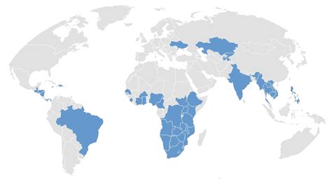 Where We Work Global Hiv And Tb Cdc