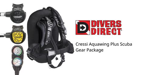 Cressi Aquawing Plus Scuba Gear Package