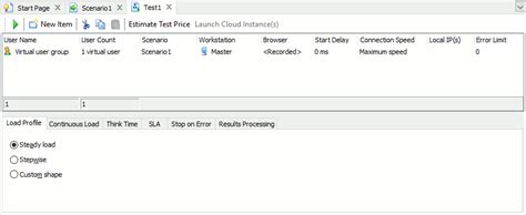 5 Creating A Load Test Loadcomplete Documentation