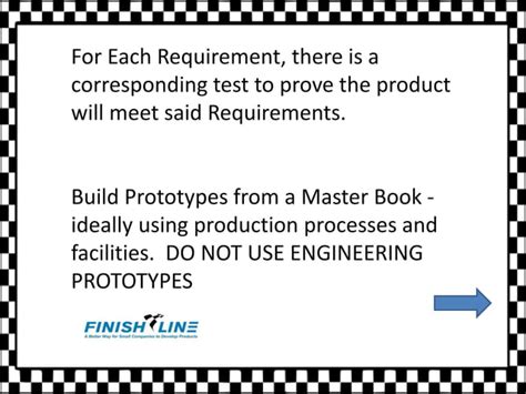 Design Verification Testing In A Small Company Ppt