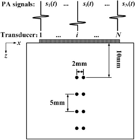Schematic Of The Numerical Simulation Download Scientific Diagram