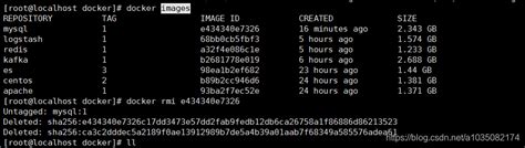 删除docker容器和镜像的命令docker 删除镜像前要先删除容器吗 Csdn博客
