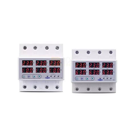 Ampere And Voltage Protector Three Phase Royal Electric