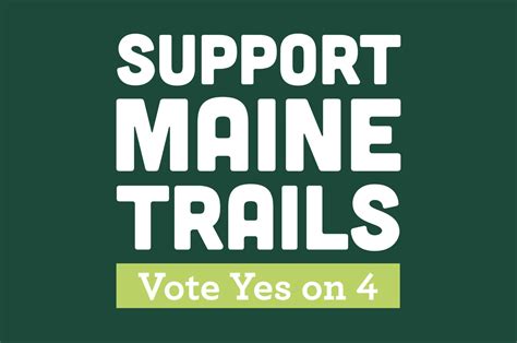 Vote Yes On Question 4 Campaign Launched Maine Outdoor Brands