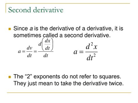 Ppt Kinematics With Calculus Dervitives Powerpoint Presentation