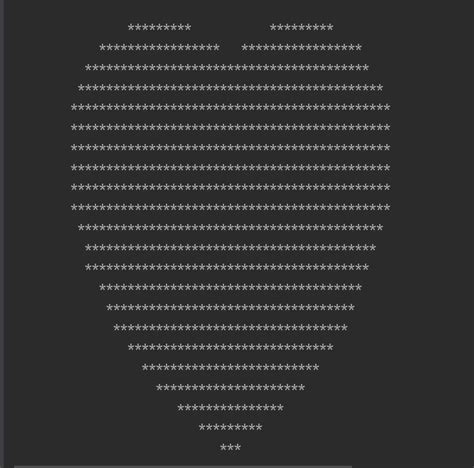 Java爱心代码 付杰博客