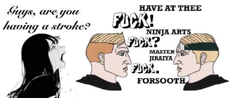 Two Chads Talking To Each Other R Kengan Ashura