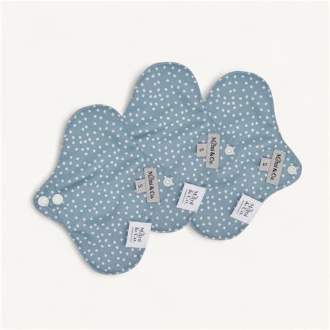 Reusable Mimi Sanitary Period Pad Light 3 Pack Light Flow