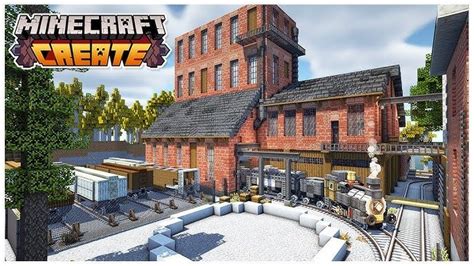 Create Factory Design Minecraft Gebäude Minecraft Projekte Minecraft Haus