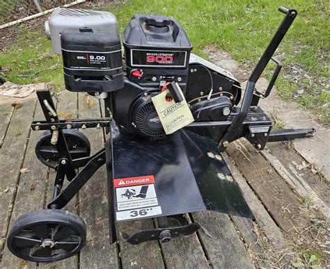 Rust Belt Revival Online Auctions Craftsman 36 Pull Behind Tiller