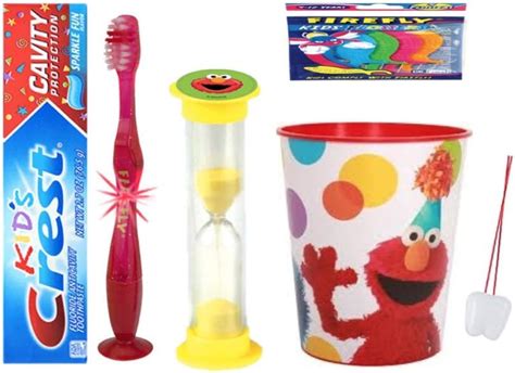 Sesame Street Elmo Inspired 4pc Bright Smile Hygiene Ubuy India