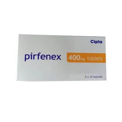 Pirfenex 400 Mg Tablets Packaging Type Blister At ₹ 650box In Kaithal