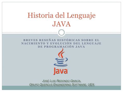 Ppt Historia Del Lenguaje Java Powerpoint Presentation Free Download Id5591067
