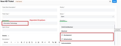 Dependent Dropdown In Form Frappe Framework Frappe Forum