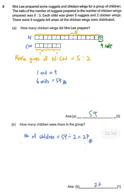 3 Marks ~ Reader Request 68 Sg Pri Maths
