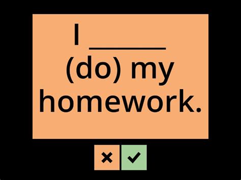 Present Continuous Tense Flash Cards