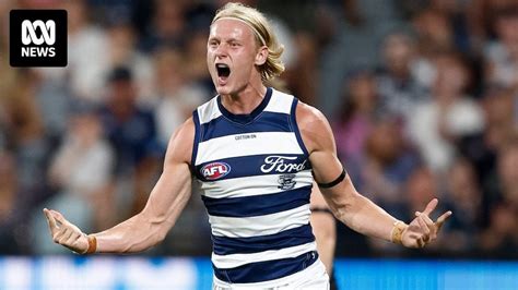 Geelongs Ollie Dempsey Lauded After Starring Role In Cats Eight Point