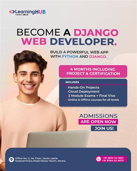 🎓 Become A Django Web Developer In Just 4 Months Elixir Learning Hub