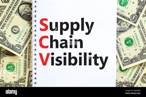Scv Supply Chain Visibility Symbol Concept Words Scv Supply Chain