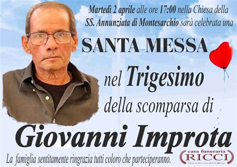Funerali E Annunci Funebri A Montesarchio Giovanni Improta Funer24