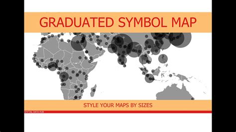 how to make a graduated symbol map in qgis youtube