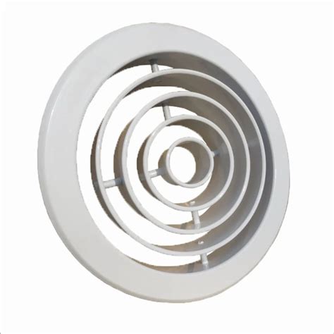 Powder Coated Aluminum Air Jet Diffuser For Hotel Shape Circular