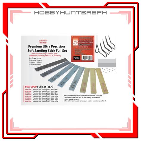 Infini Model Ipm Series Premium Soft Sanding Stick Matador 4pcs