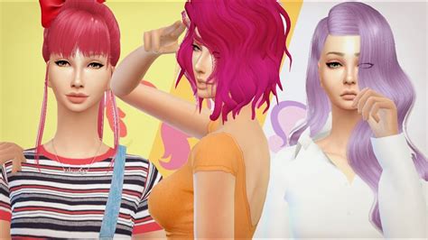Cutie Mark Crusaders As Teens Create A Sim The Sims 4 Youtube