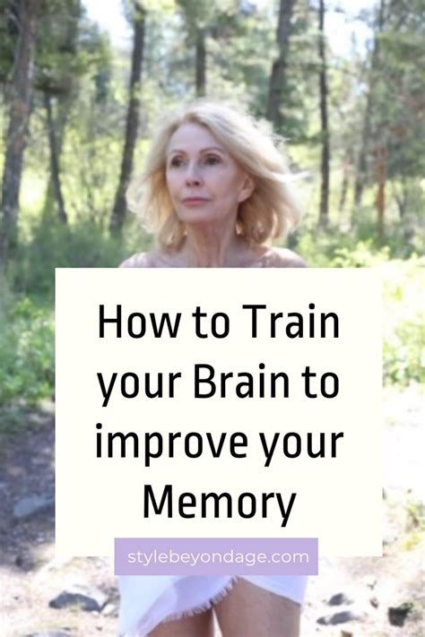 How To Train Your Brain To Improve Your Memory Memory Exercises Improve Memory Brain Mental