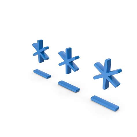 Asterisk 3 Password Key Symbol Png Images And Psds For Download Pixelsquid S121198896