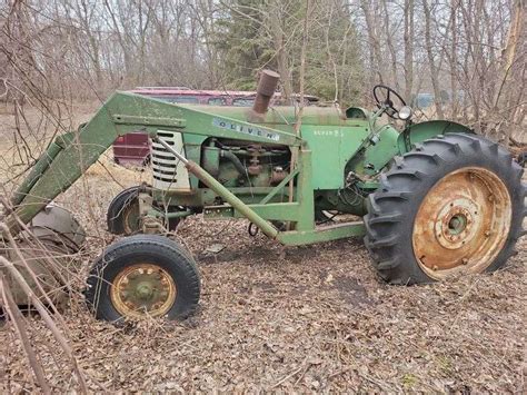Oliver Super 88 Gas Tractor Oliver 1610 Loader W Hamilton Maring