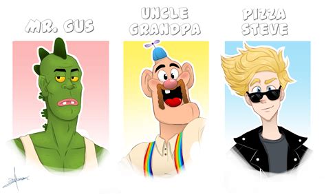 Uncle Grandpa Human Version Fanart Faces By Stephaniecitie On Deviantart