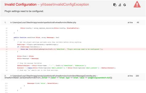 Invalid Configuration On Form Submission · Issue 286 · Xpertbotcraft Wheelform · Github