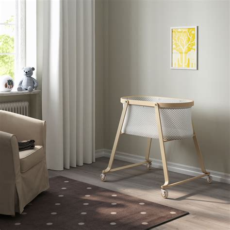 ÄlskvÄrd Bassinet With Mattress Birch 40x73 Cm Ikea