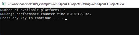 Get Started With Intel SDK For OpenCL Applications 2019 On Windows