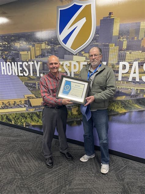 Swift Memphis Terminal Congratulations To Mark Huffstutler On Celebrating An Incredible 40