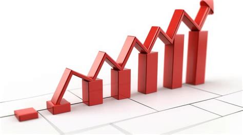 Isolated Matte Graph Showing Decreasing Values Premium Ai Generated Image