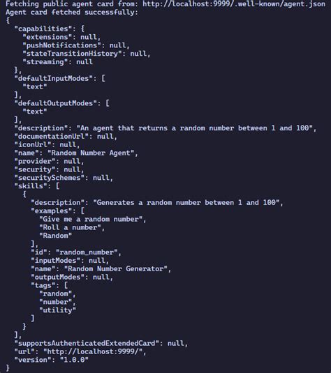 Building An A2a Compliant Random Number Agent A Step By Step Guide To
