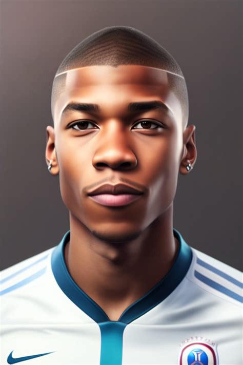 Lexica Mbappe Looking At The Camera Very Realistic
