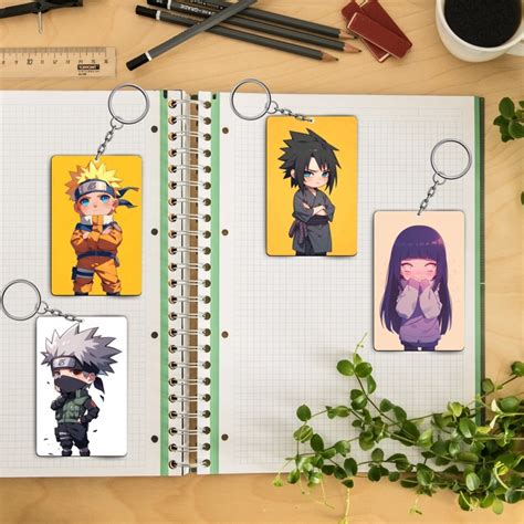 Chibi Kakashi Hatake Uzumaki Naruto Hinata Hyuga And Sasuke Uchiha