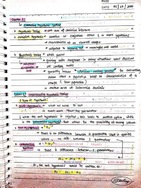 SOLUTION Hypothesis Testing Studypool